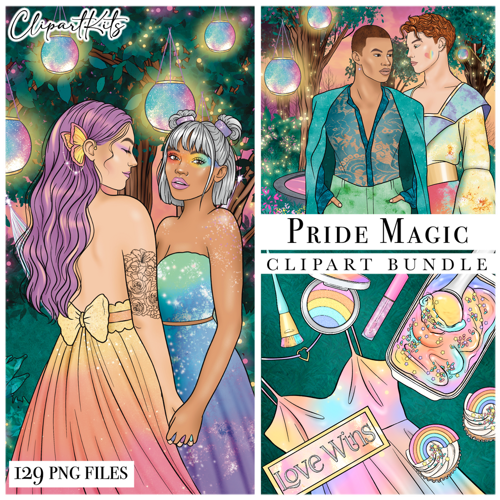 Pride Magic | Complete Clipart Set – ClipartKits